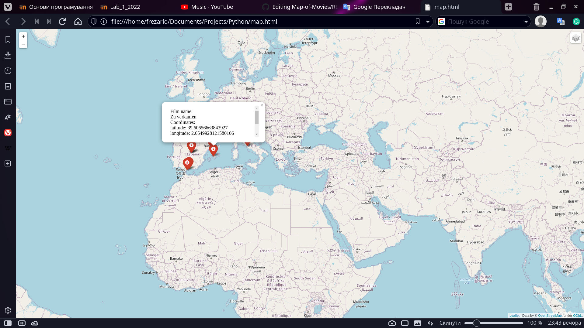 GitHub - frezario/Map-of-Movies