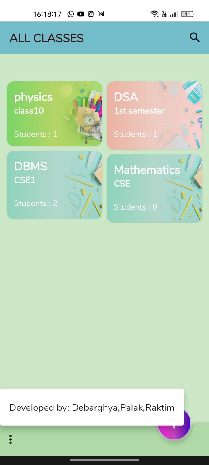 GitHub - Deba951/easyAttendance: URECK-A-THON 3.0