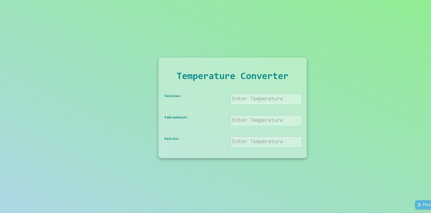 GitHub - Diptamoy-Mitra/Temperature-Converter: Its an Temperature ...