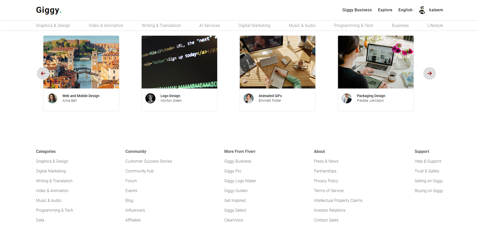 GitHub - KaleemAhmed123/Giggy