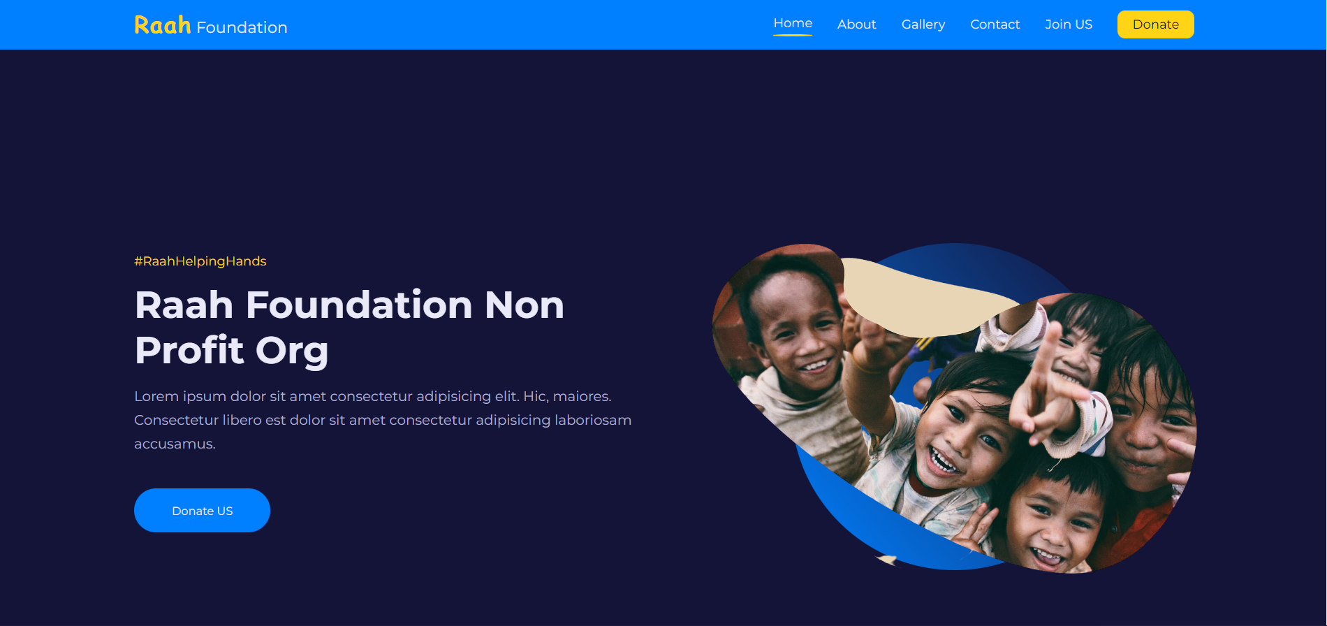 GitHub - KaleemAhmed123/raah-foundation-project