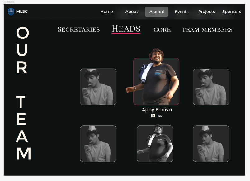 Our Team · Issue #6 · MicrosoftStudentChapter/mlsctiet · GitHub