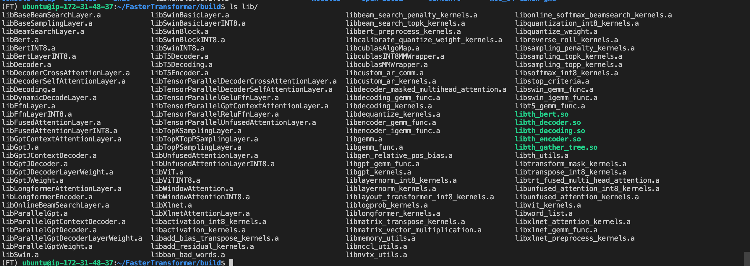 How to Compile Faster Transfomers · Issue #231 · NVIDIA/FasterTransformer · GitHub