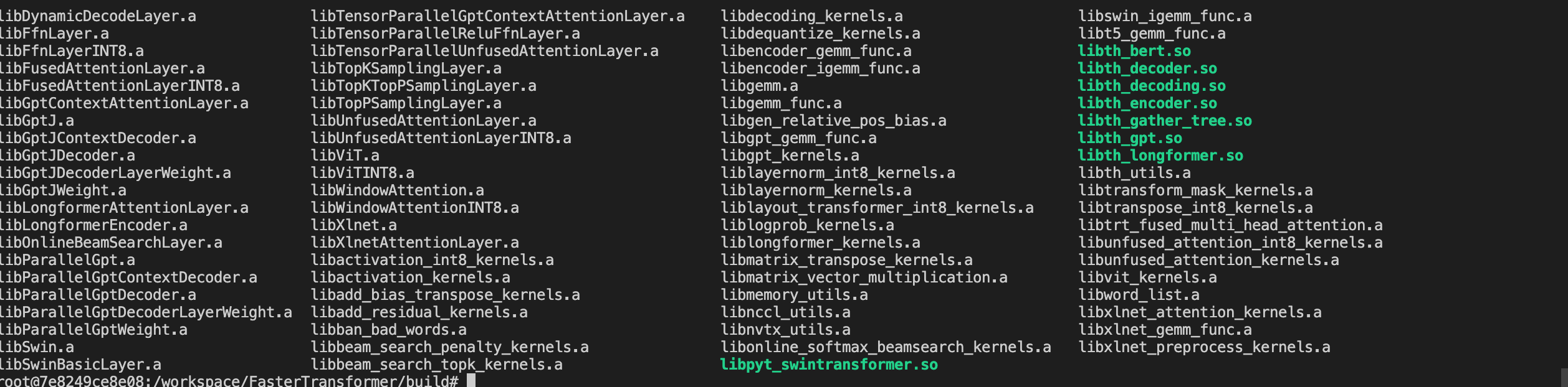 How to Compile Faster Transfomers · Issue #231 · NVIDIA/FasterTransformer · GitHub