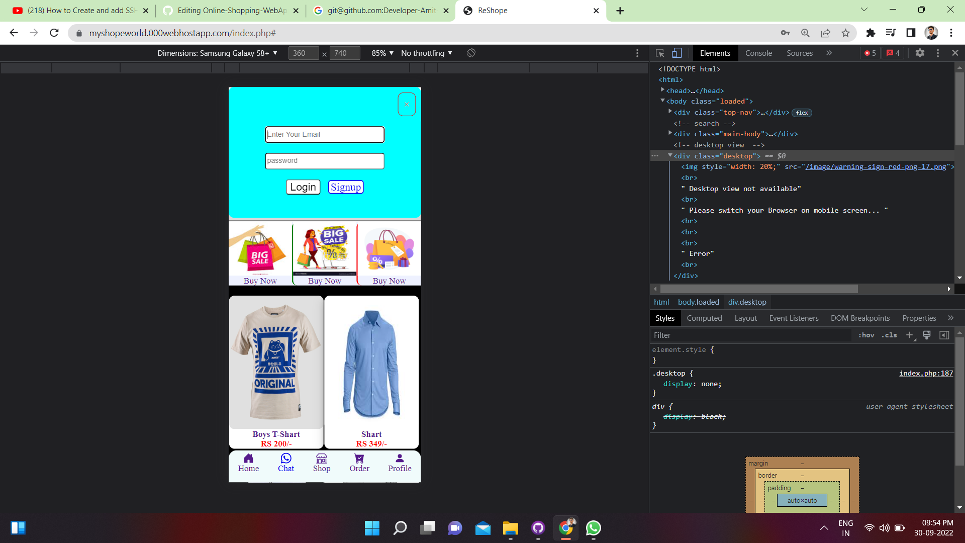 GitHub - DEV6210/Online-Shopping-WebApplication: Online Shopping ...