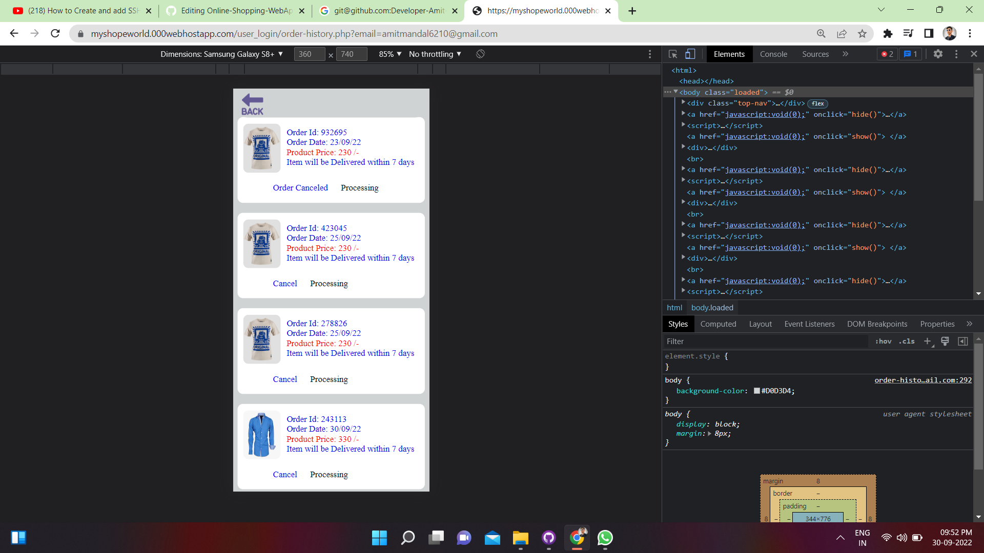 GitHub - DEV6210/Online-Shopping-WebApplication: Online Shopping ...