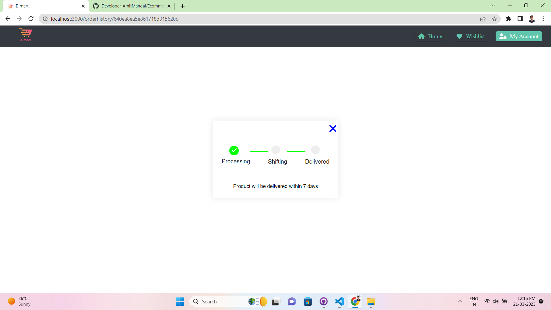 GitHub - DEV6210/Ecommerce-Website