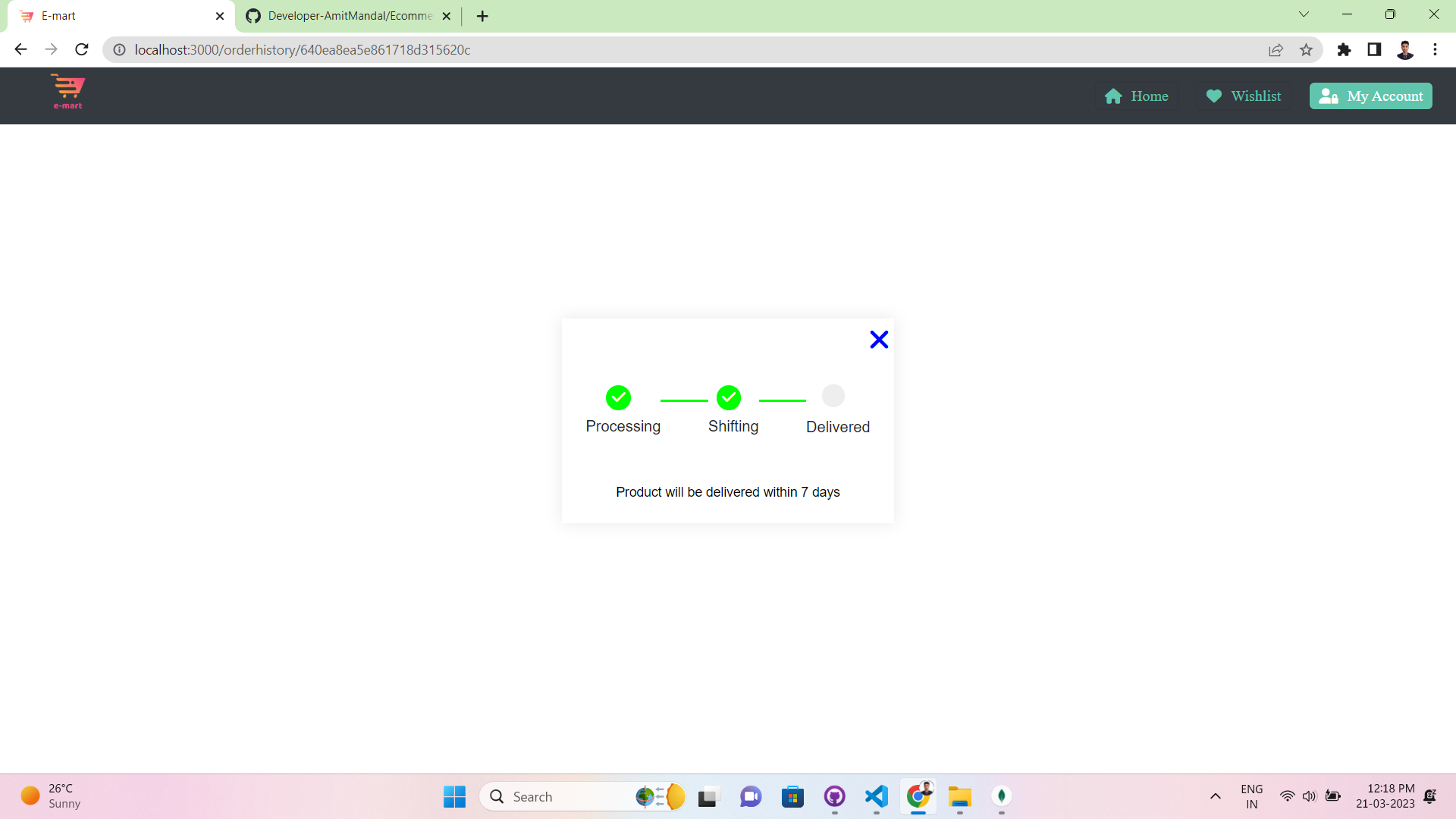 GitHub - DEV6210/Ecommerce-Website