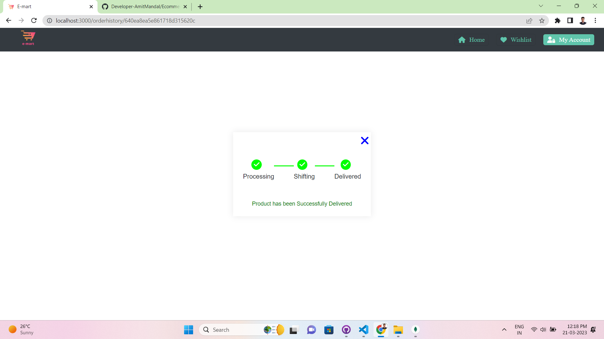 GitHub - DEV6210/Ecommerce-Website