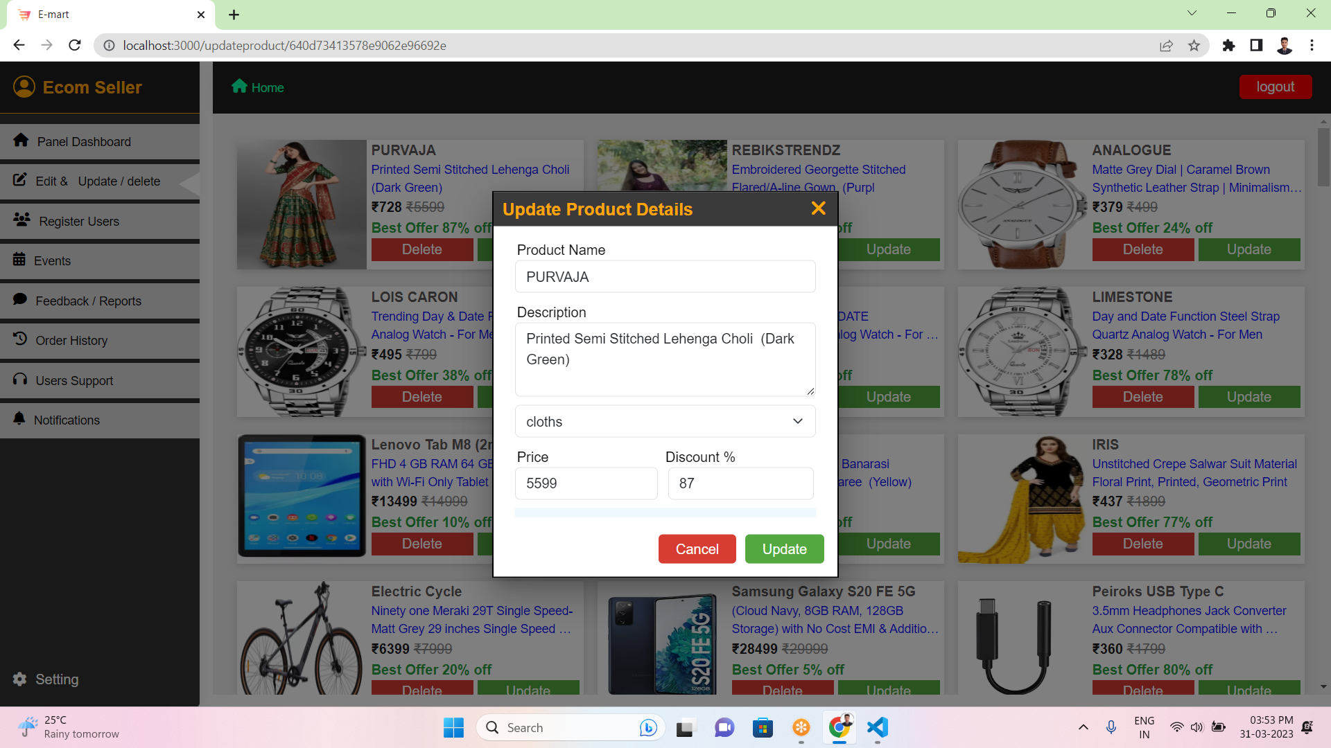 GitHub - DEV6210/Ecommerce-Website