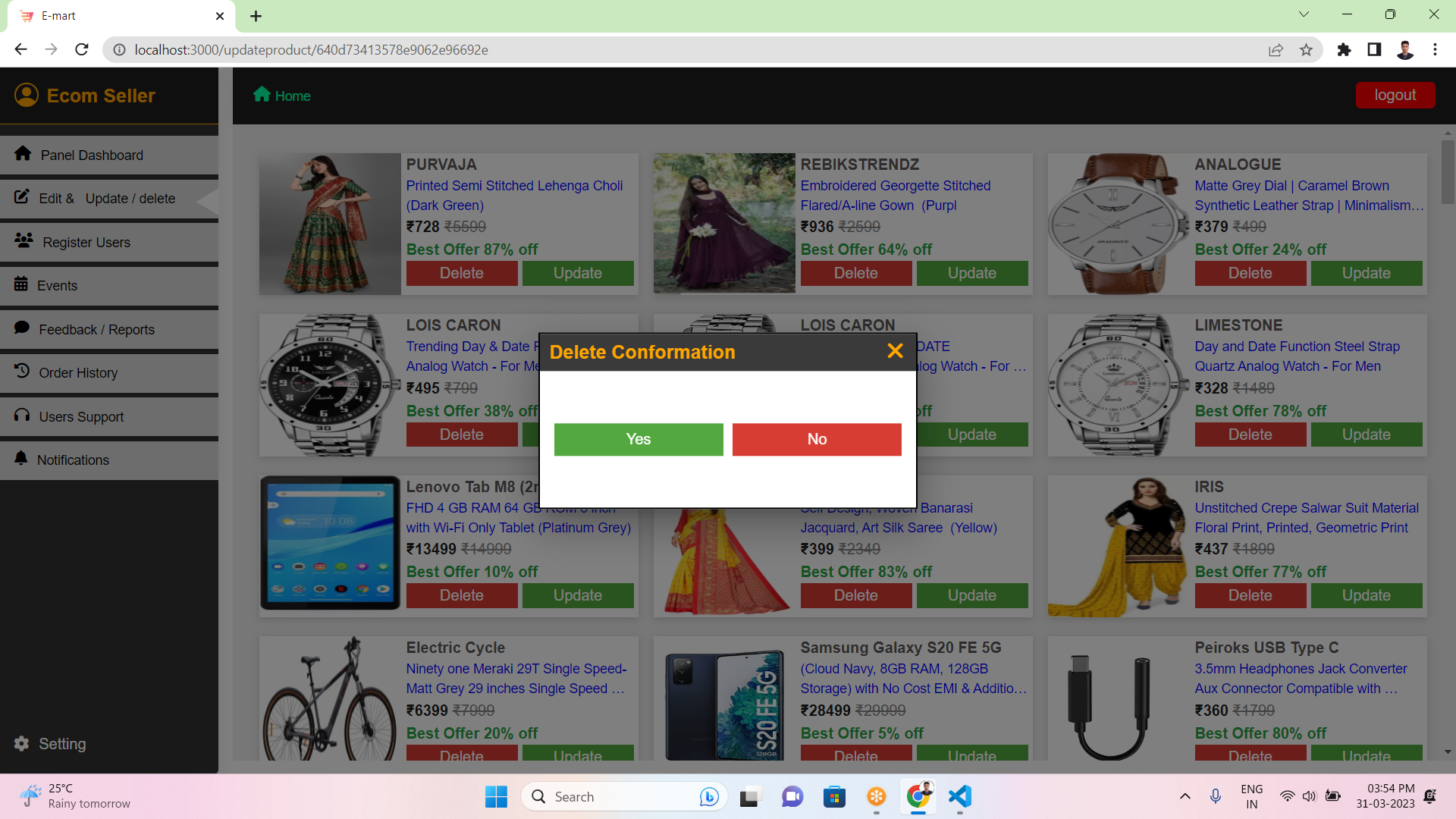 GitHub - DEV6210/Ecommerce-Website