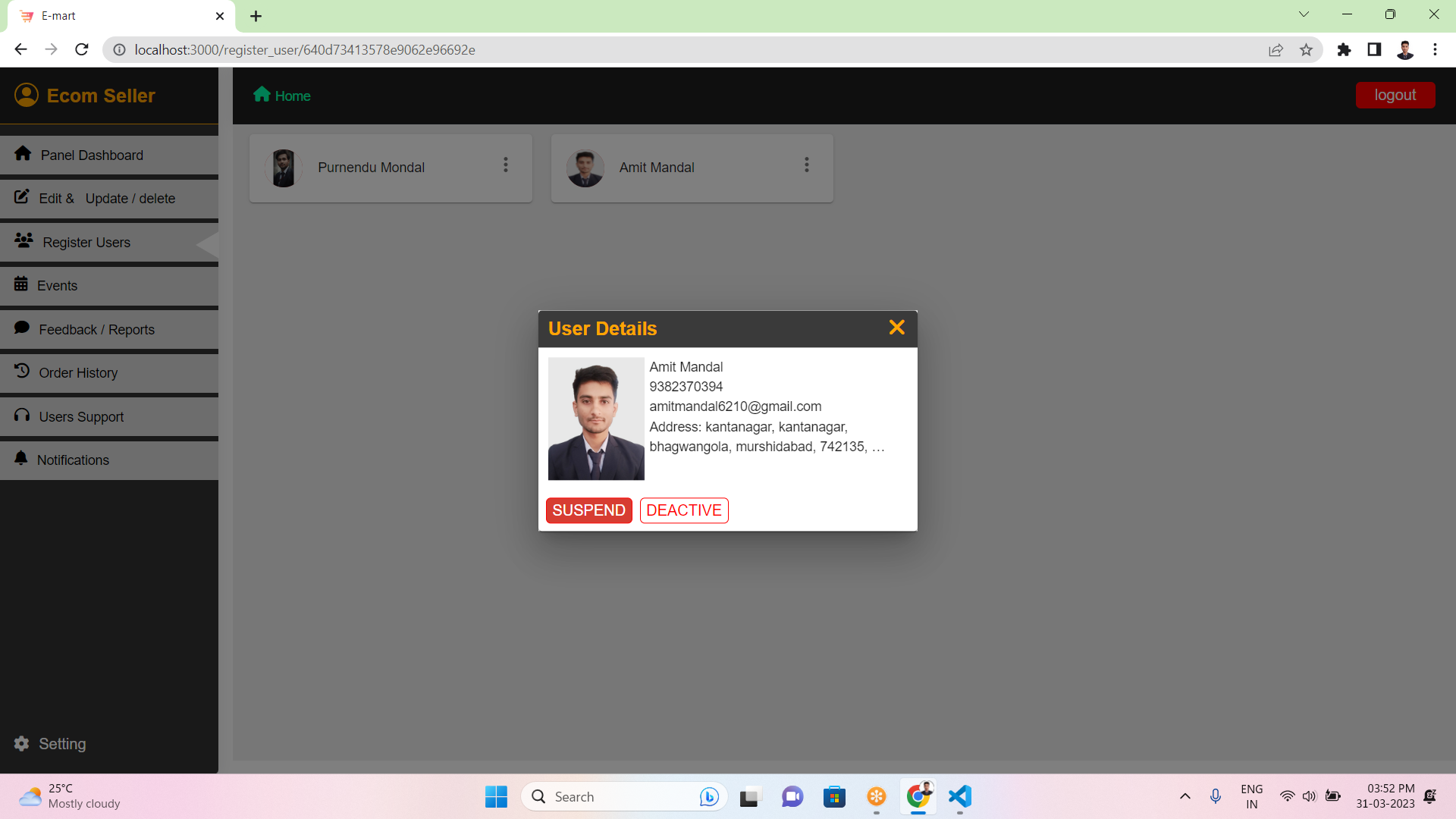 GitHub - DEV6210/Ecommerce-Website