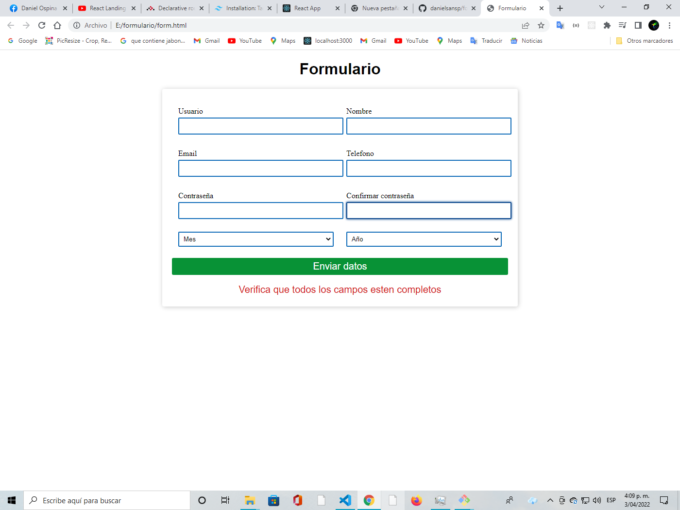 GitHub - DanielMEH/formulaJavascrNodejs: formulario