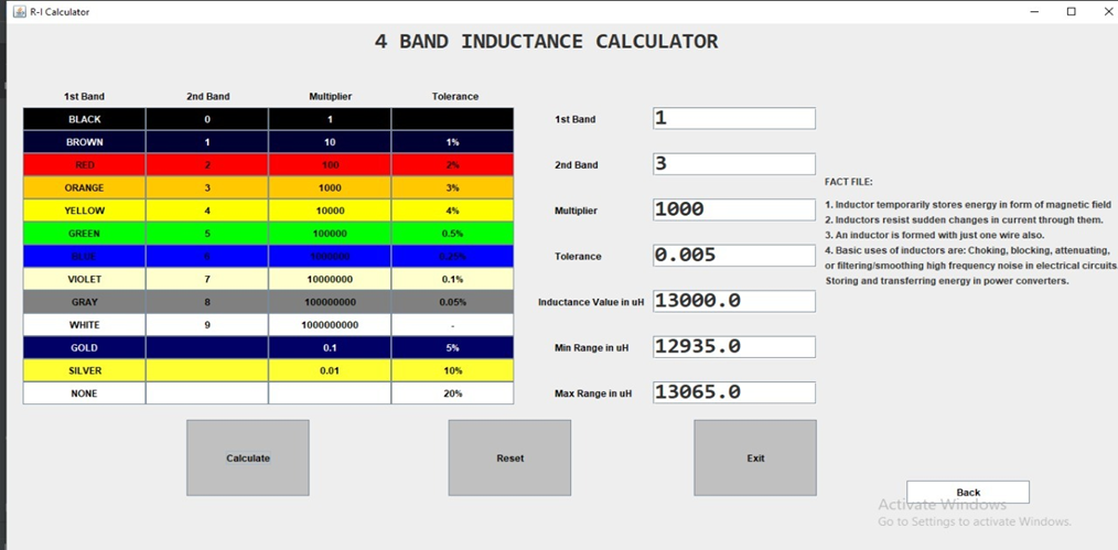GitHub - atharvghodki21/RI-Calculator: College Mini Project