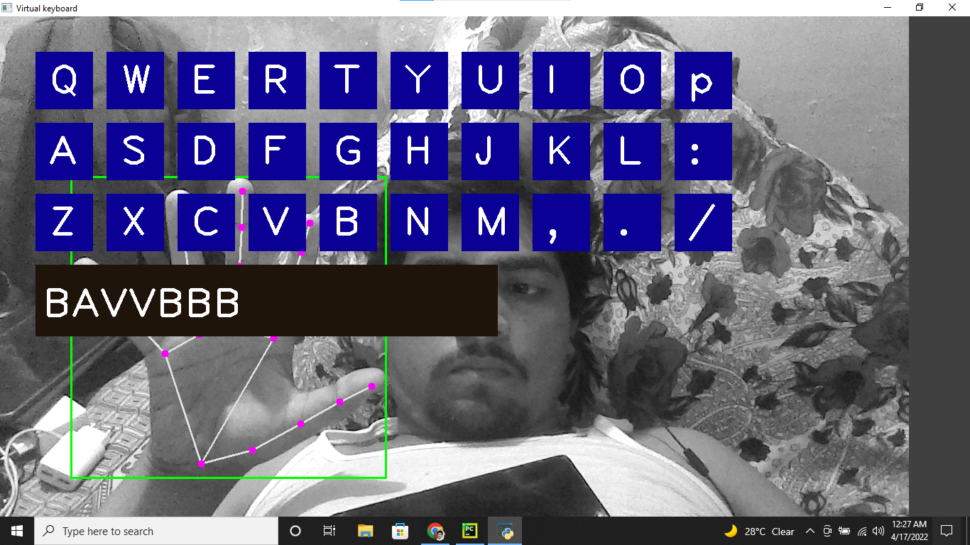 GitHub - sheikhasifali/Virtual-Keyboard-control-by-hand-fingers: This ...