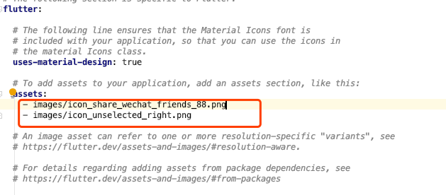Specifying assets is too time-consuming · Issue #34488 · flutter/flutter · GitHub