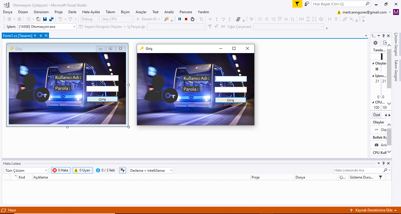 GitHub - mert-guner/Bilet-Otomasyonu: Bir firmadan otobüs bileti ...