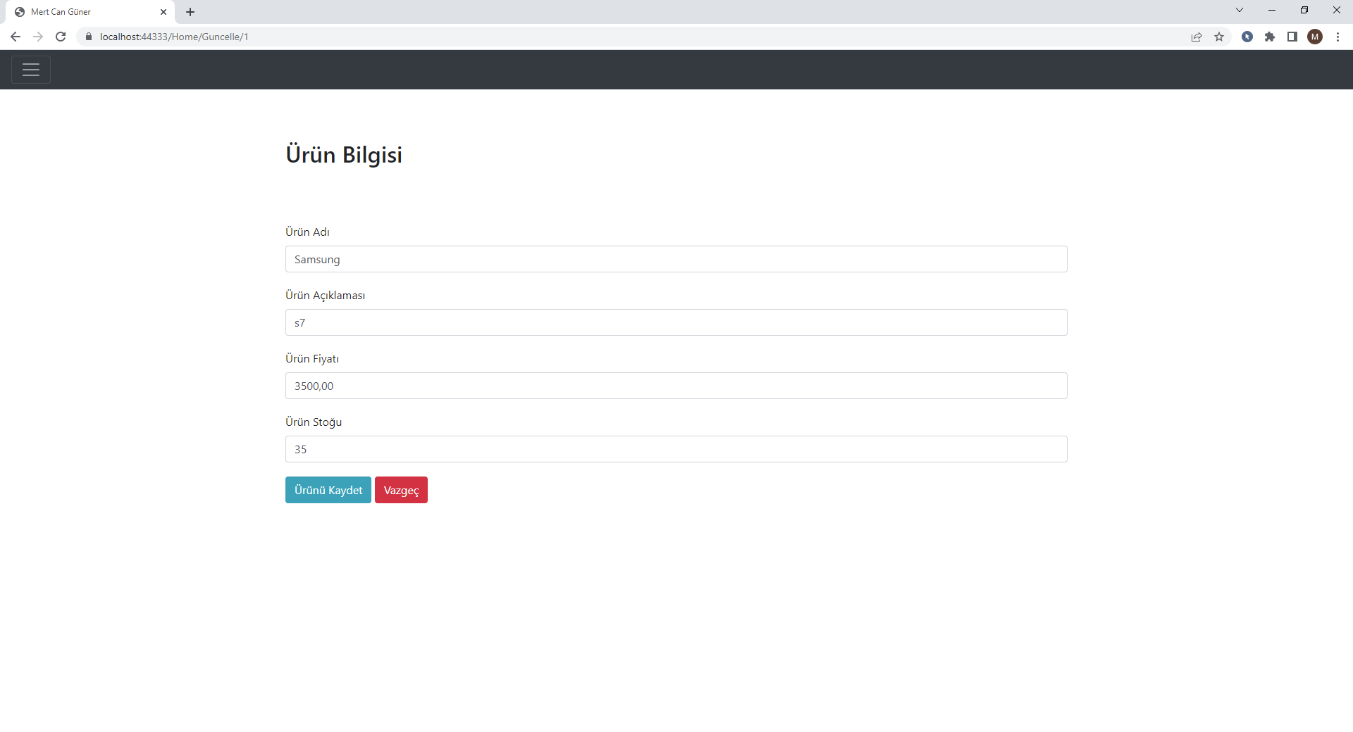GitHub - mert-guner/Mvc-urun-takip-sistemi