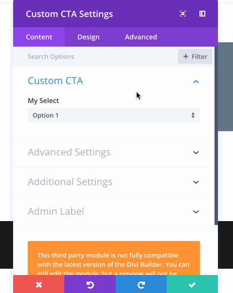Visual Builder :: Custom Module :: Toggle and sub-toggle labels remain visible for empty toggles ...