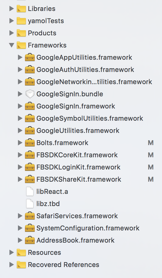 #import file not found · Issue #307 · react-native-google-signin/google-signin · GitHub
