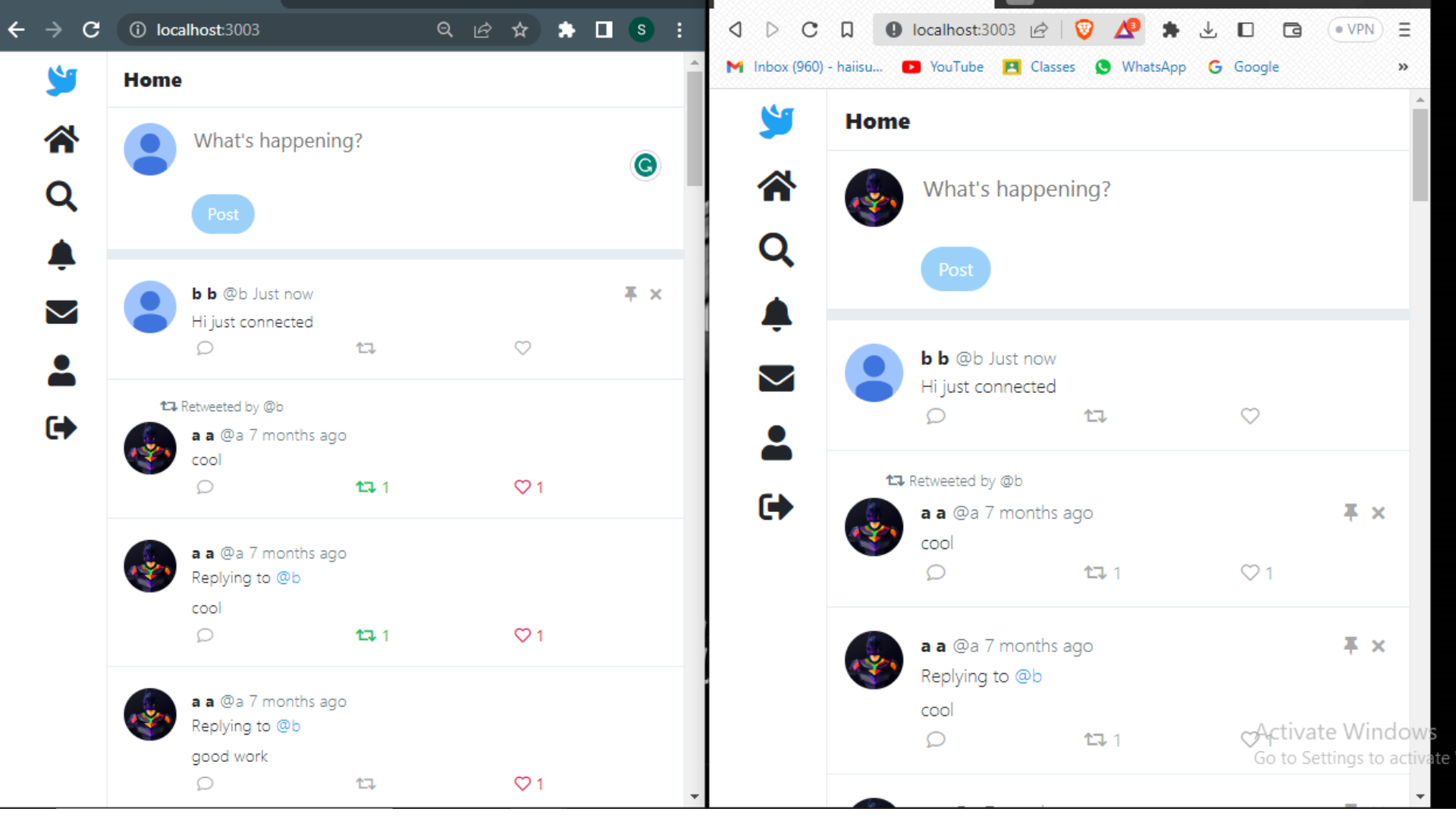 GitHub - subho004/Twitter-Clone: Developed a feature-rich social media platform with JavaScript ...