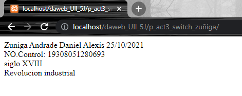 DAWeb UII Act3 de Switch · GitHub