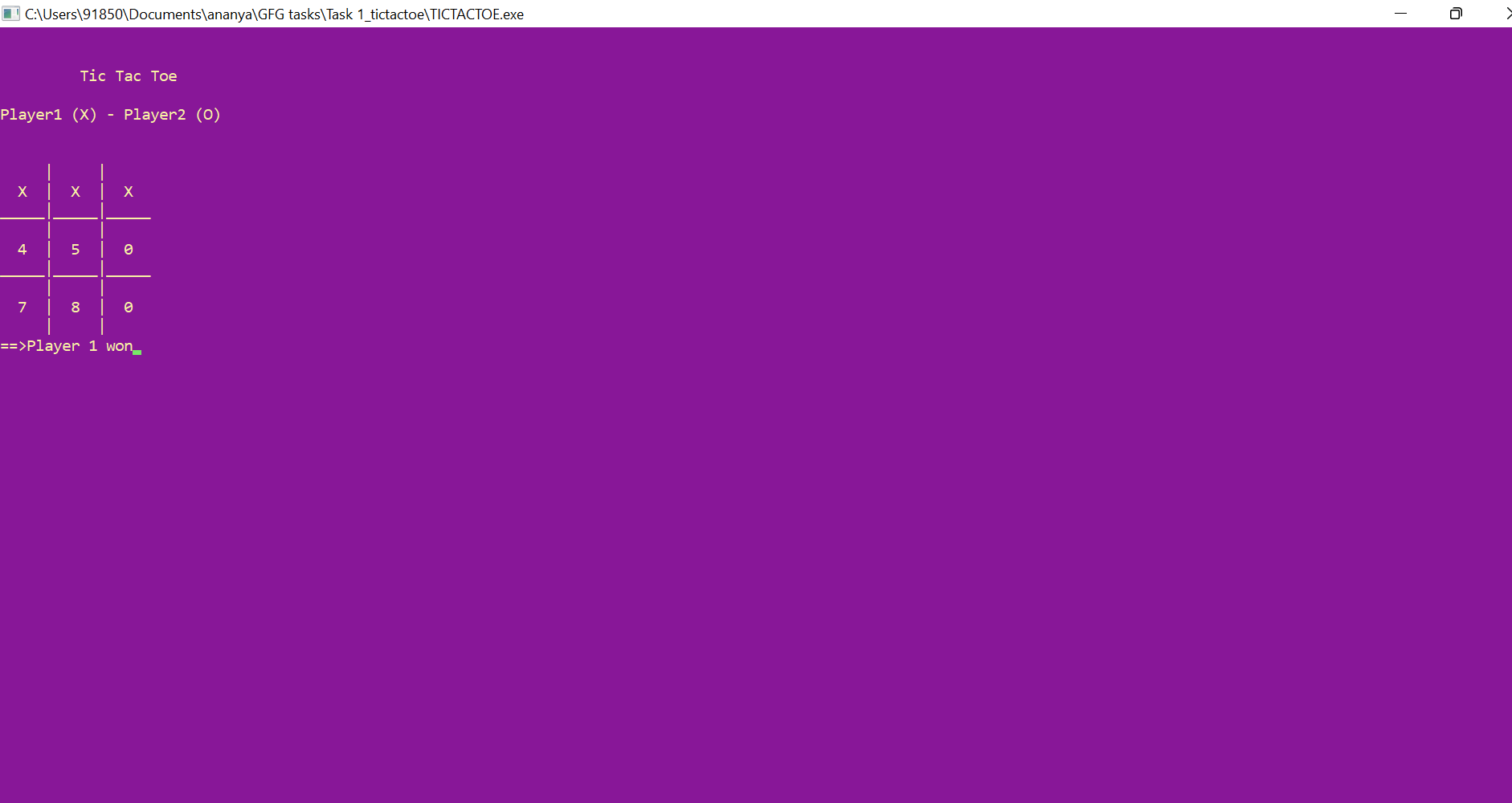 GitHub - Ananya-Kannan/Tic-Tac-Toe-Game
