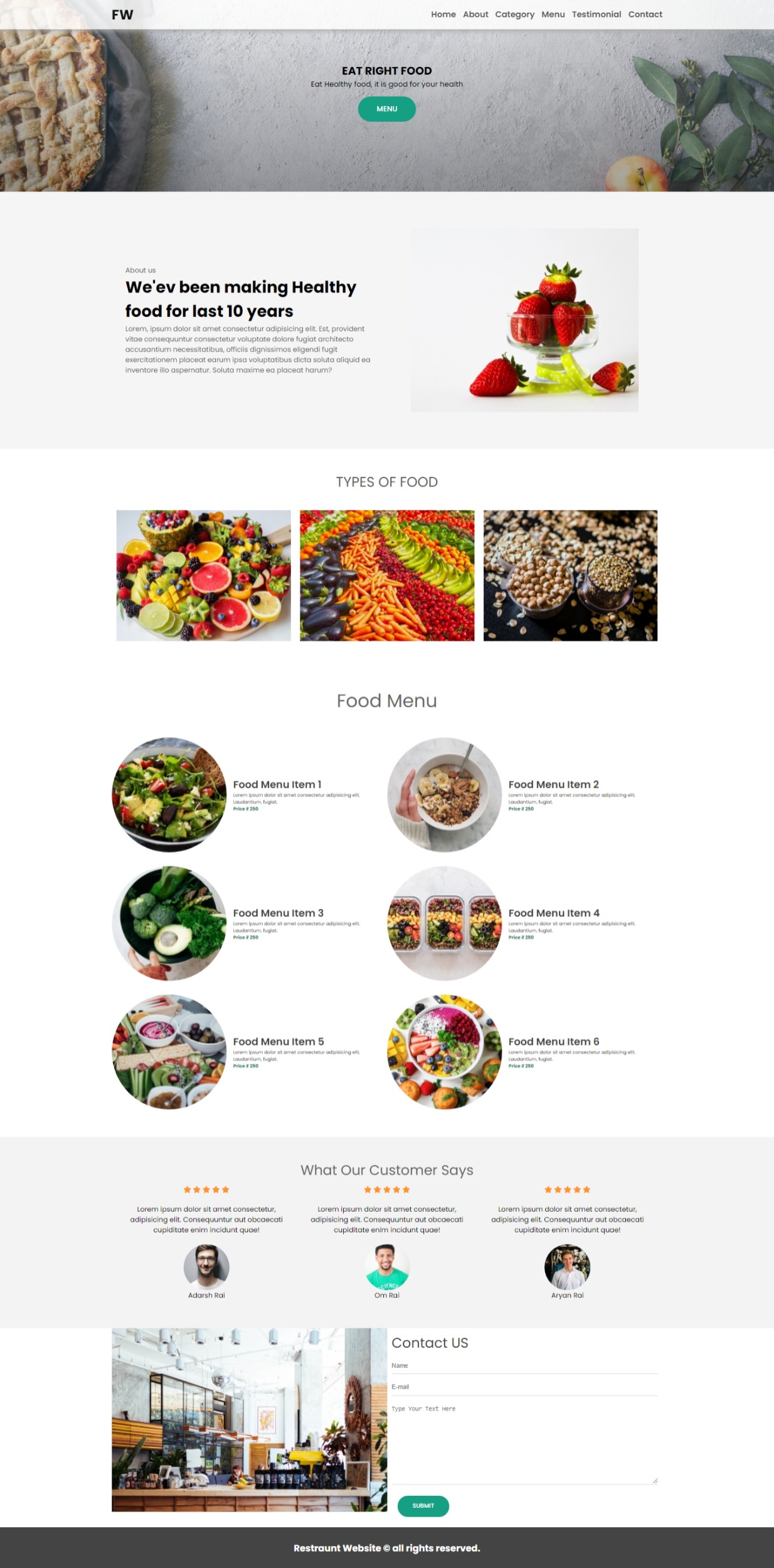 GitHub - AdarshRai0/FOOD-PROJECT-USING-FLEXBOX