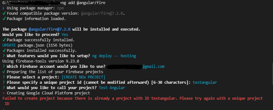 ng add @angular/fire throws error when creating new google cloud platform project · Issue #3114 ...