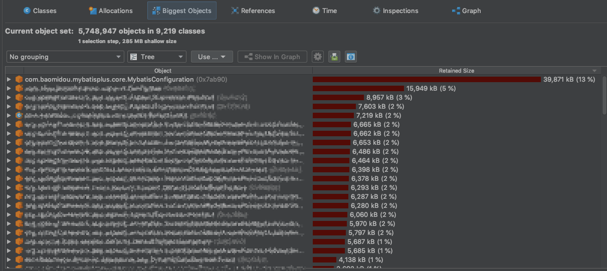 mappedStatement占用内存较多 · Issue #2651 · baomidou/mybatis-plus · GitHub