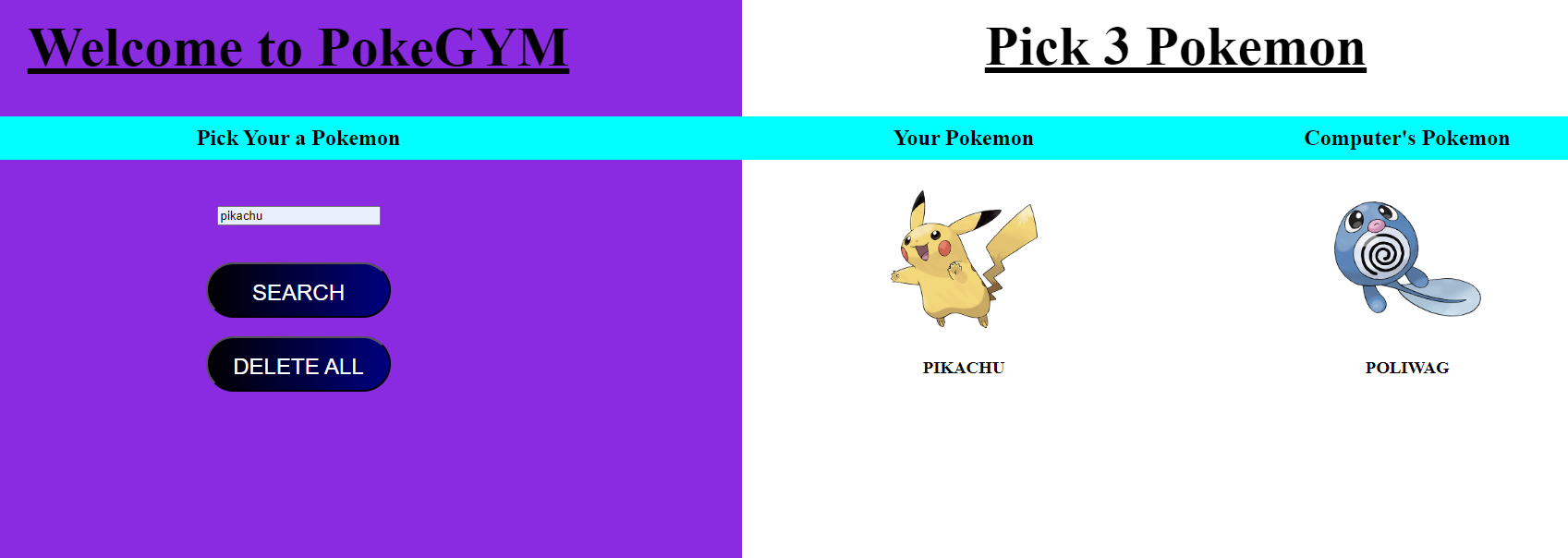 GitHub - Infinity04/Pokedex: It is a Pokedox Webpage which tells you ...