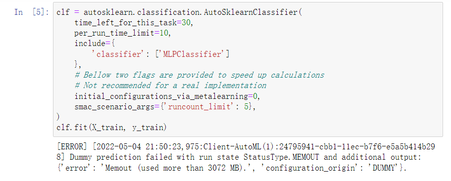 the code of example_extending_regression can not run successfully · Issue #1453 · automl/auto ...