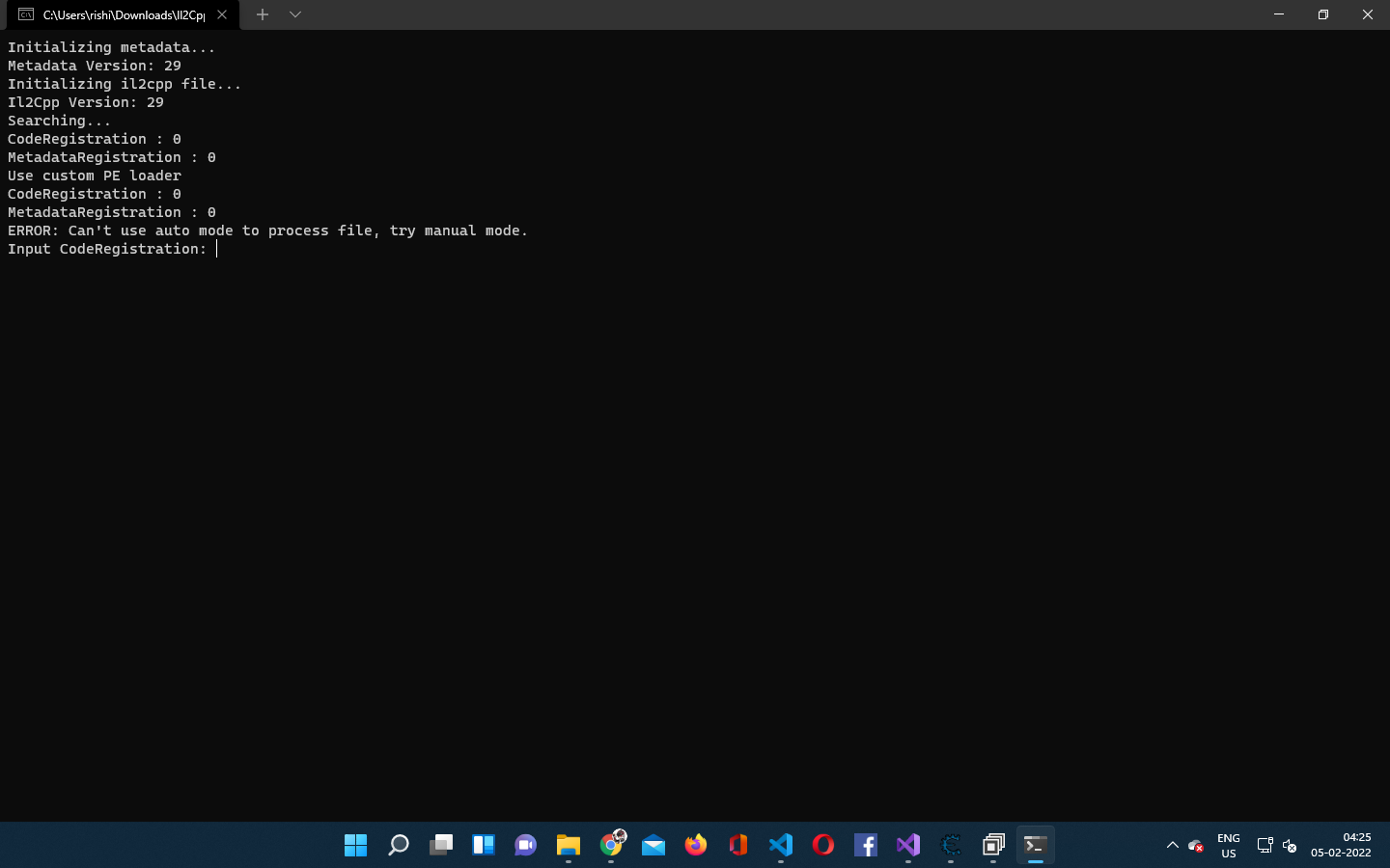 Can't Dump global-metadata.dat · Issue #572 · Perfare/Il2CppDumper · GitHub