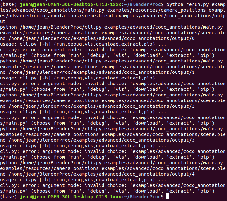 Question Using Rerun Script · Issue 495 · Dlr Rmblenderproc · Github