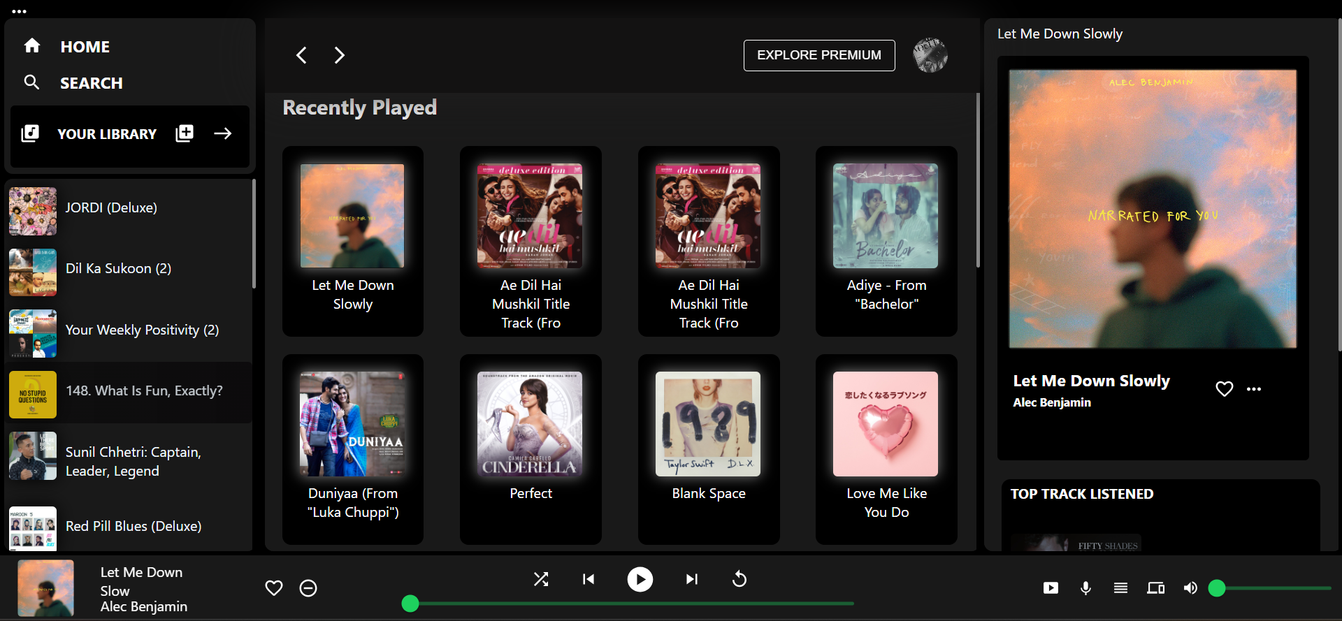 GitHub - aarthianushree/SpotifyClone-RecentlyPlayedTrack