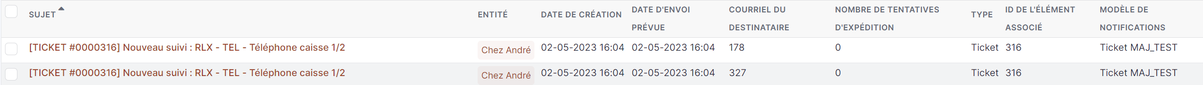 Envoi de notifications impossible · Issue #3270 · pluginsGLPI/formcreator · GitHub