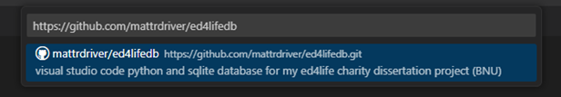 GitHub - mattrdriver/ed4lifedb: visual studio code python and sqlite database for my ed4life ...