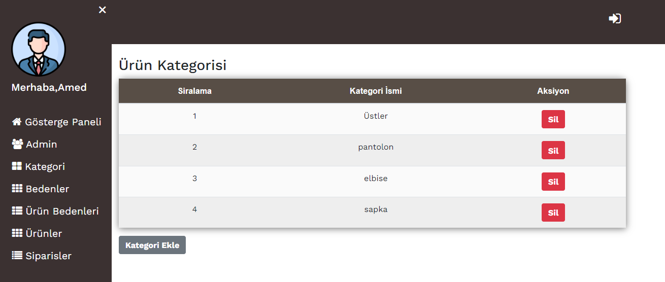 GitHub - amedalatas/AdminPanel: PHP İle Kadın Ürünleri Satış Mağazası