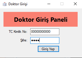 GitHub - buwud/Hastane-Yonetim-ve-Randevu-Sistemi: C# Windows Application, Hospital Management ...