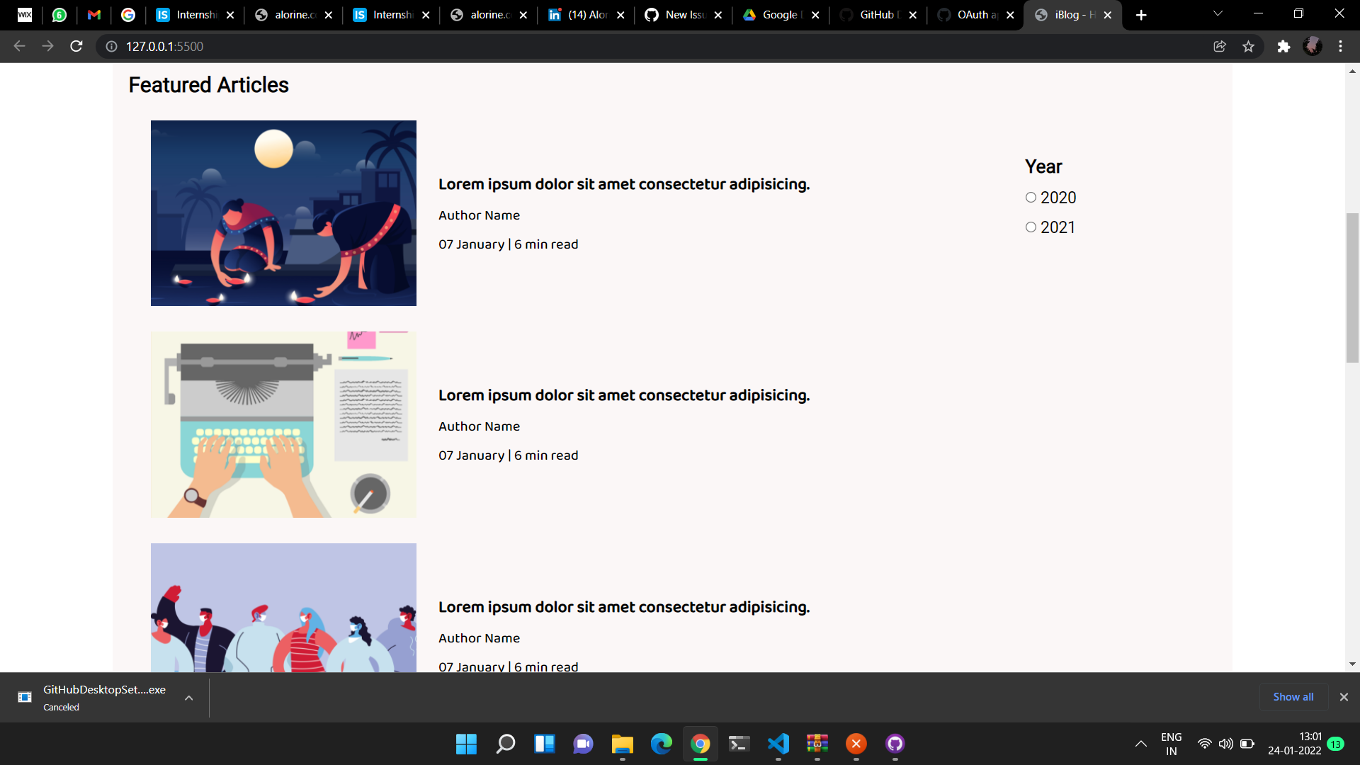 GitHub - sohammore06/Blog_Template