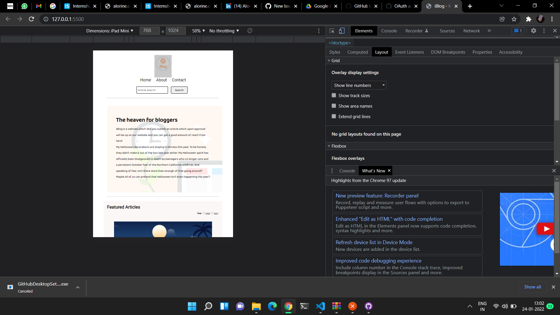 GitHub - sohammore06/Blog_Template