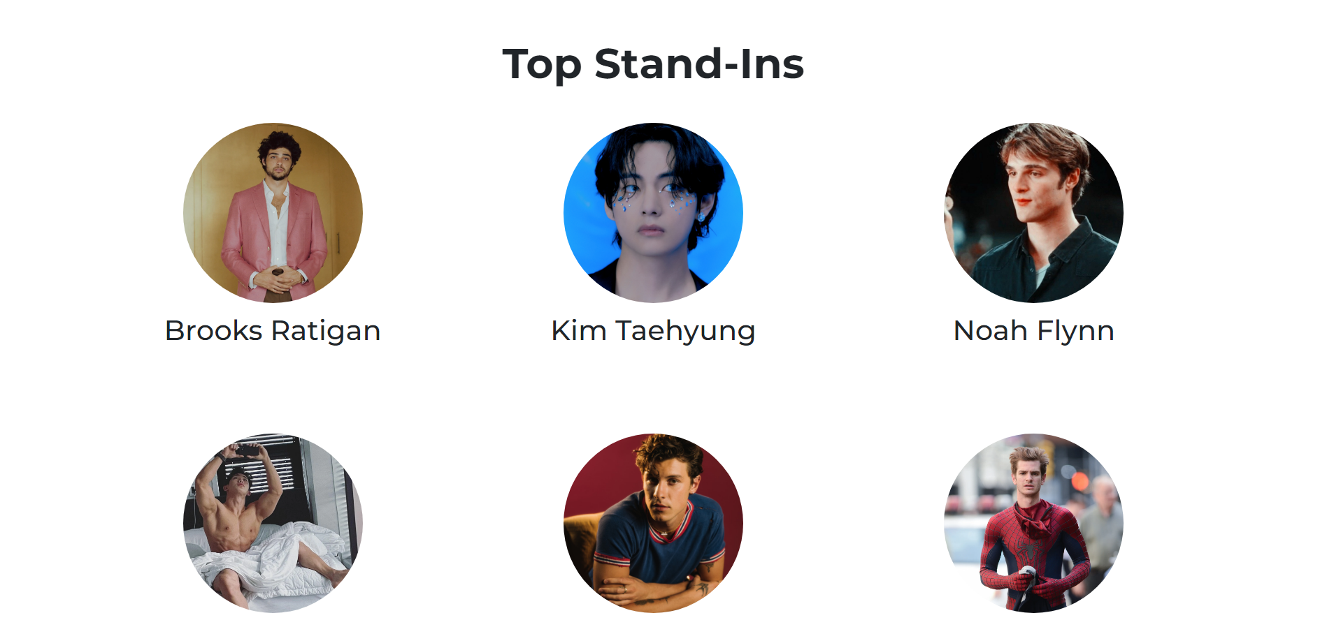 GitHub - NoahCrown/The-Stand-In: Application inspired from the Netflix film "The perfect date ...