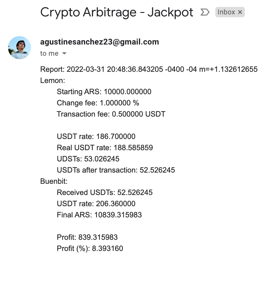 GitHub - aesanchez/crypto-arbitrage