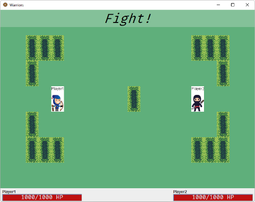 GitHub - PiotrPrzetacki/Warriors: Simple 2d arcade combat game. Made ...