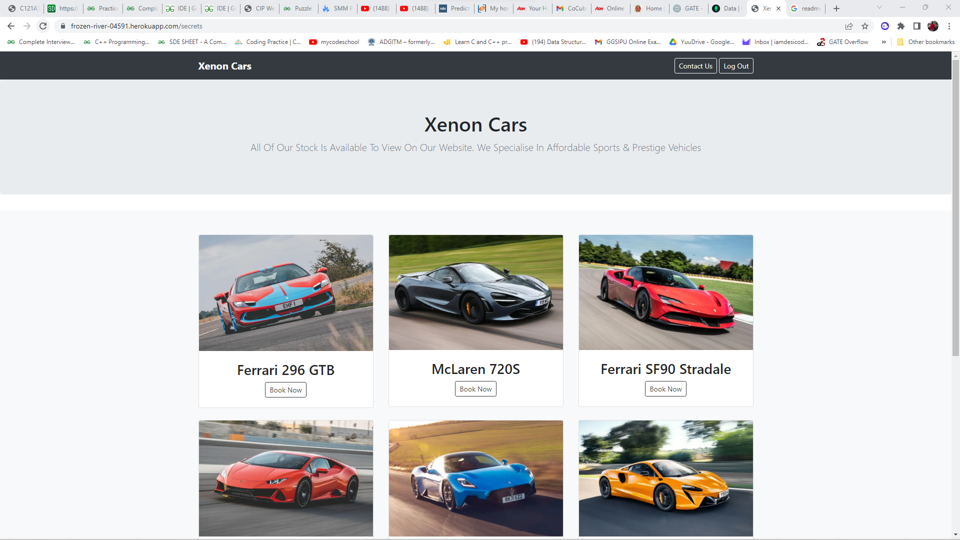 GitHub - iamdesicoder/Xenon-cars