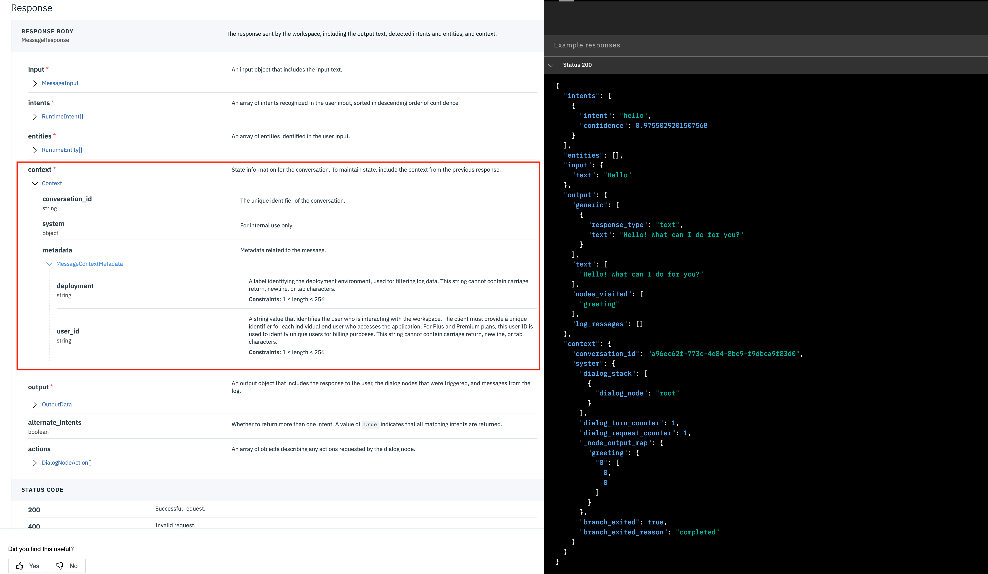 [AssistantV1] context.metadata object loses message_id parameter upon response · Issue #914 ...