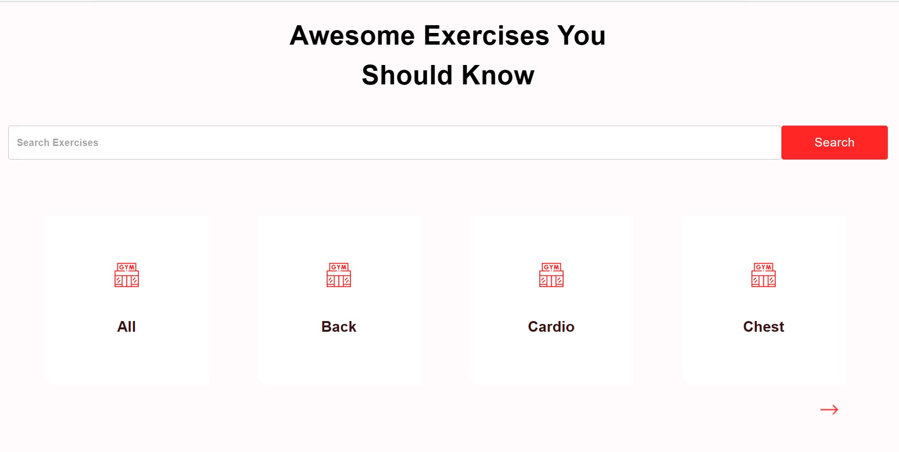 GitHub - isinghabhishek/gym-exercises-app: GYM Exercises Application full stack MERN App and ...
