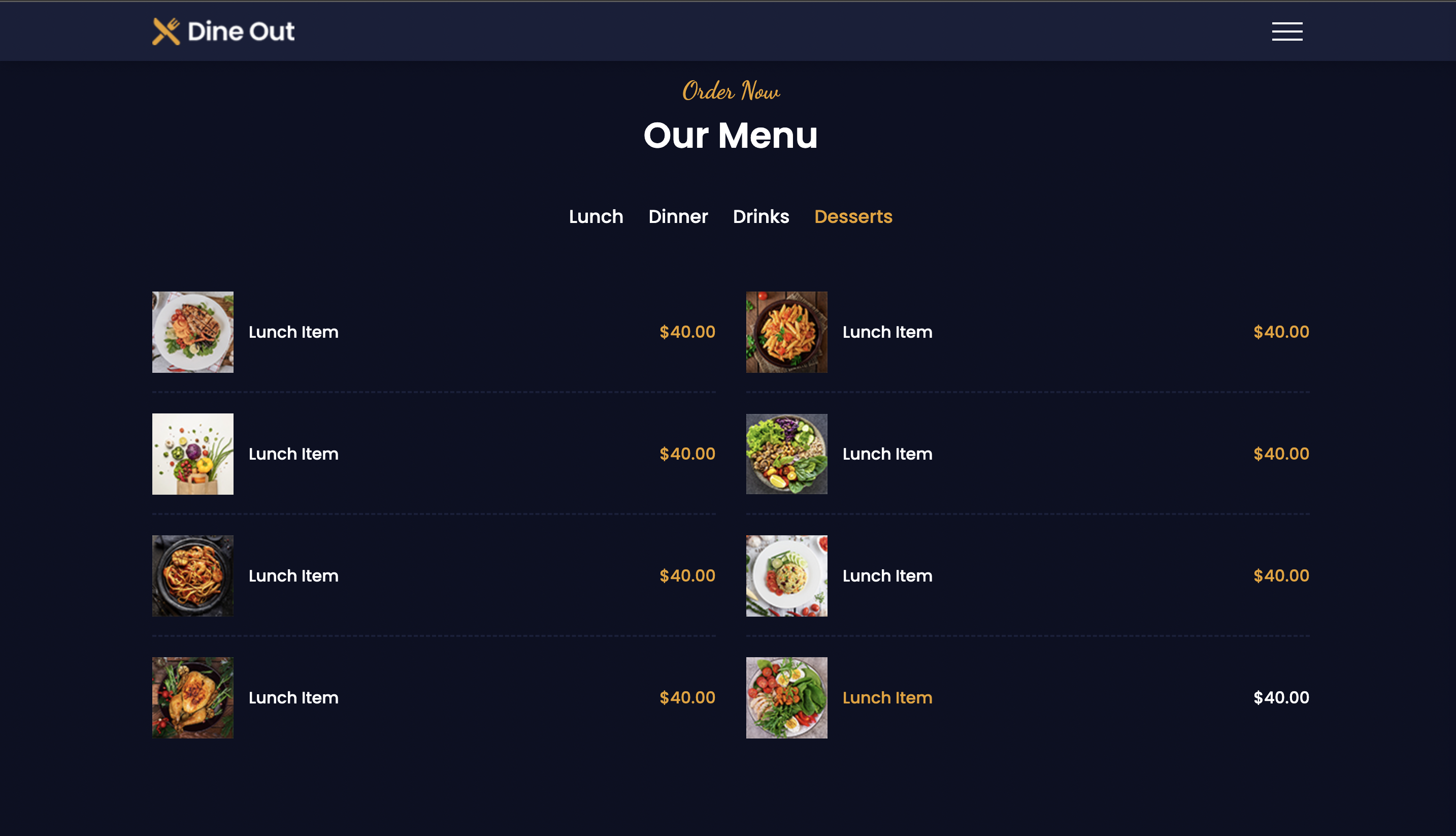 GitHub - iabhays/Dine-Out-Restaurant: This is a online service website ...