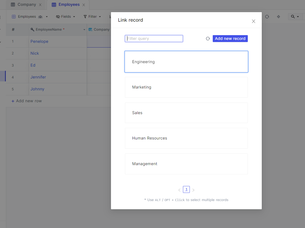 🐛 Bug: Link feature is not working · Issue #5451 · nocodb/nocodb · GitHub