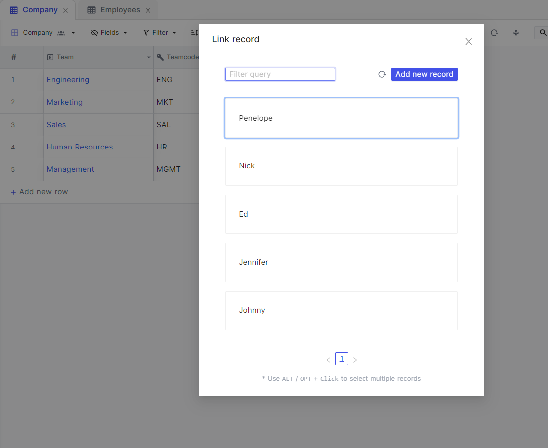 🐛 Bug: Link feature is not working · Issue #5451 · nocodb/nocodb · GitHub